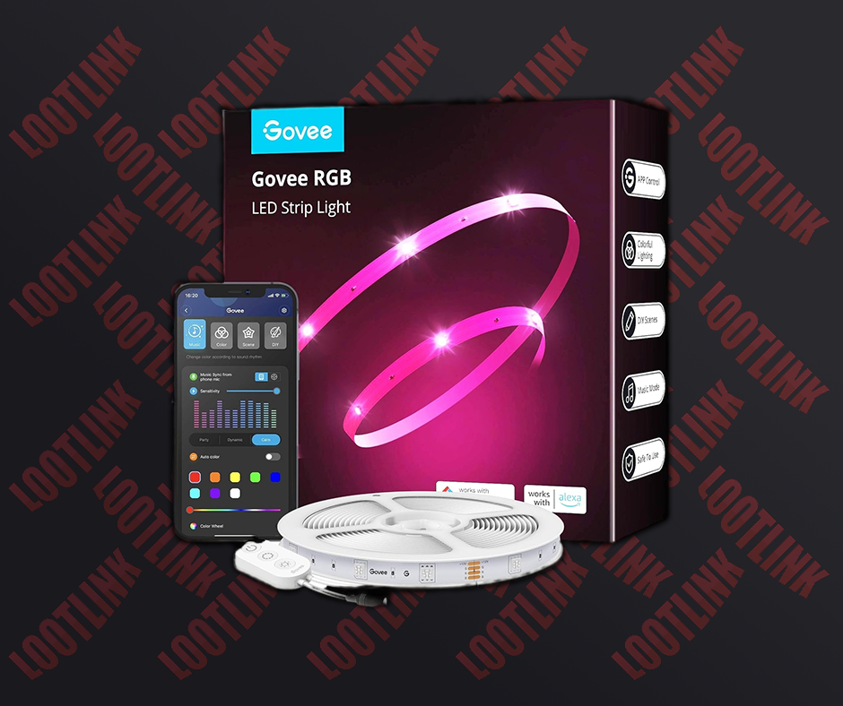 Govee RGB LED Strip Light 10 metres | Lootlink